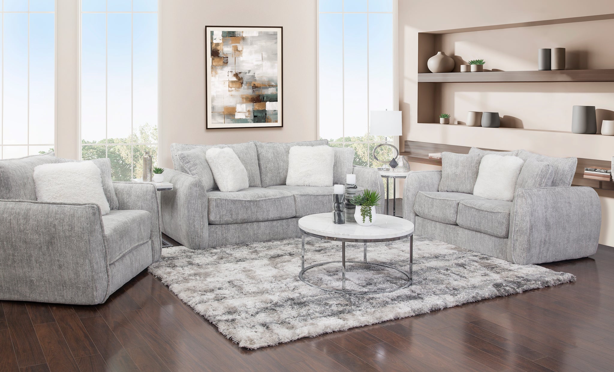 Bankside 3 Piece Living Room – Kane's Furniture