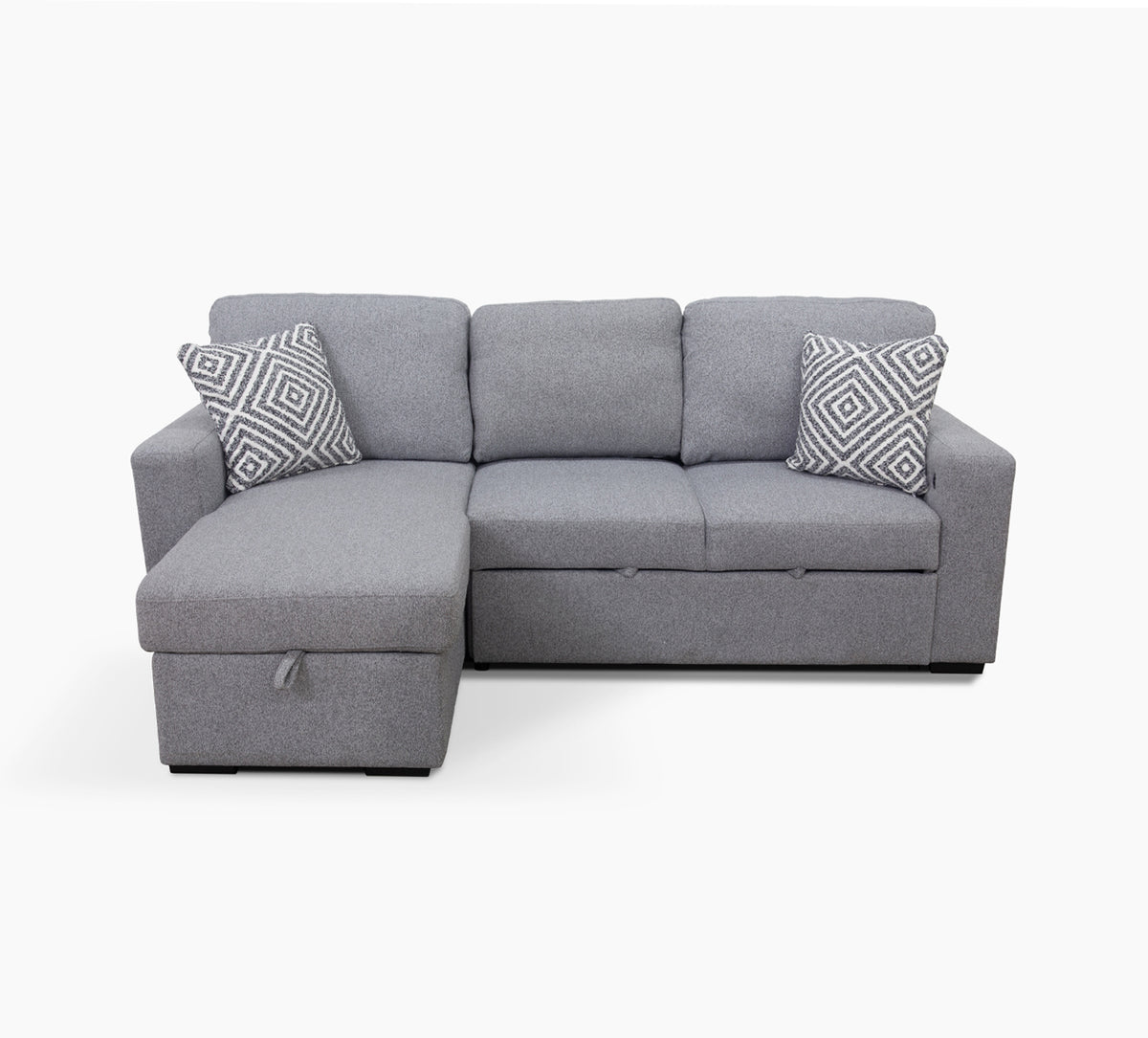 Taylor 2 Piece Pop-Up Sleeper w-Storage Arms & Storage Chaise – Kane's ...