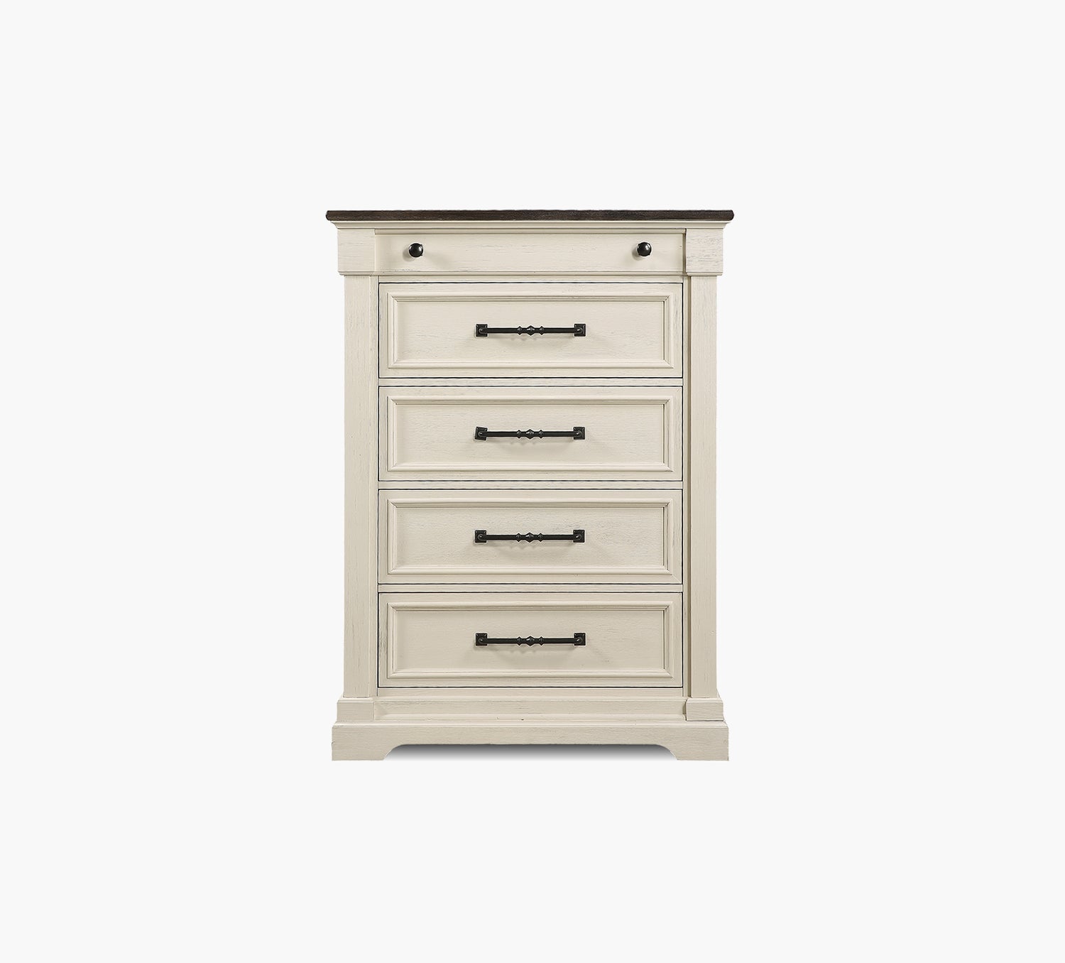 Woodbridge White Lift Top Chest – Kane's Furniture