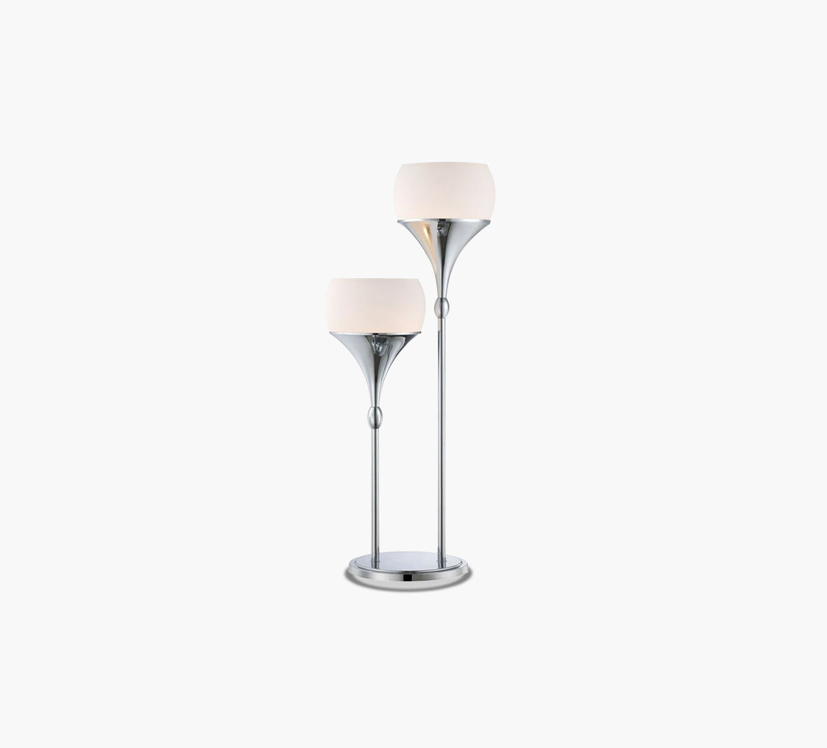 Celestal Polished Chrome 2 Lite Table Lamp – Kane's Furniture