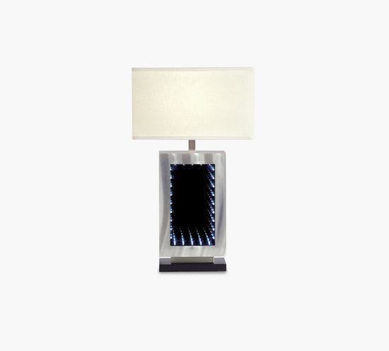 Infinity Table Lamp with LED Nightlight – Kane's Furniture
